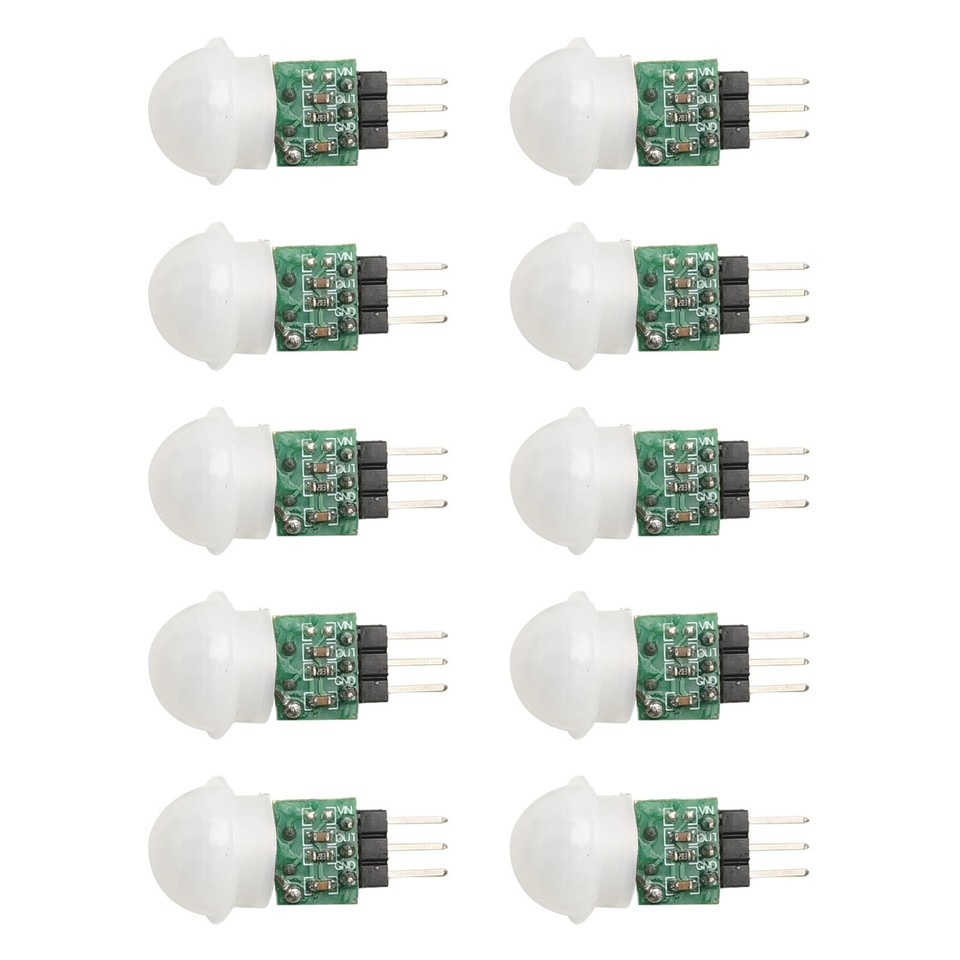 Easy Installation Mini PIR Sensor Wide Angle Detection Automatic ...
