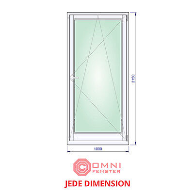 Holz Fenster Meranti 100 x 215cm Holzfenster nach Maß Dreh-Kipp Meranti ...