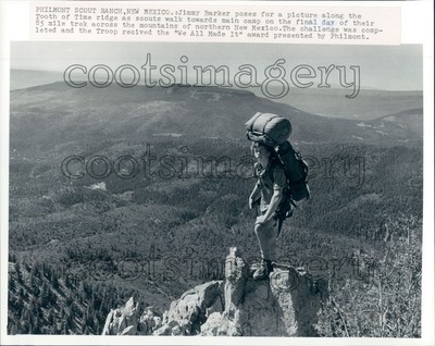 View From Tooth of Time Ridge Colfax County New Mexico Press Photo | eBay