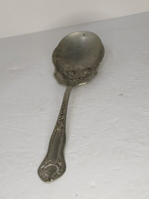 Antique Lashar Silver ROSEDALE Casserole Spoon | eBay