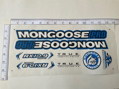 Decals, Stickers - Mongoose Stickers - Nelo's Cycles