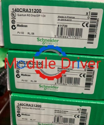 New In Box Ethernet RIO Drop Adaptor For SCHNEIDER 140CRA31200 | eBay