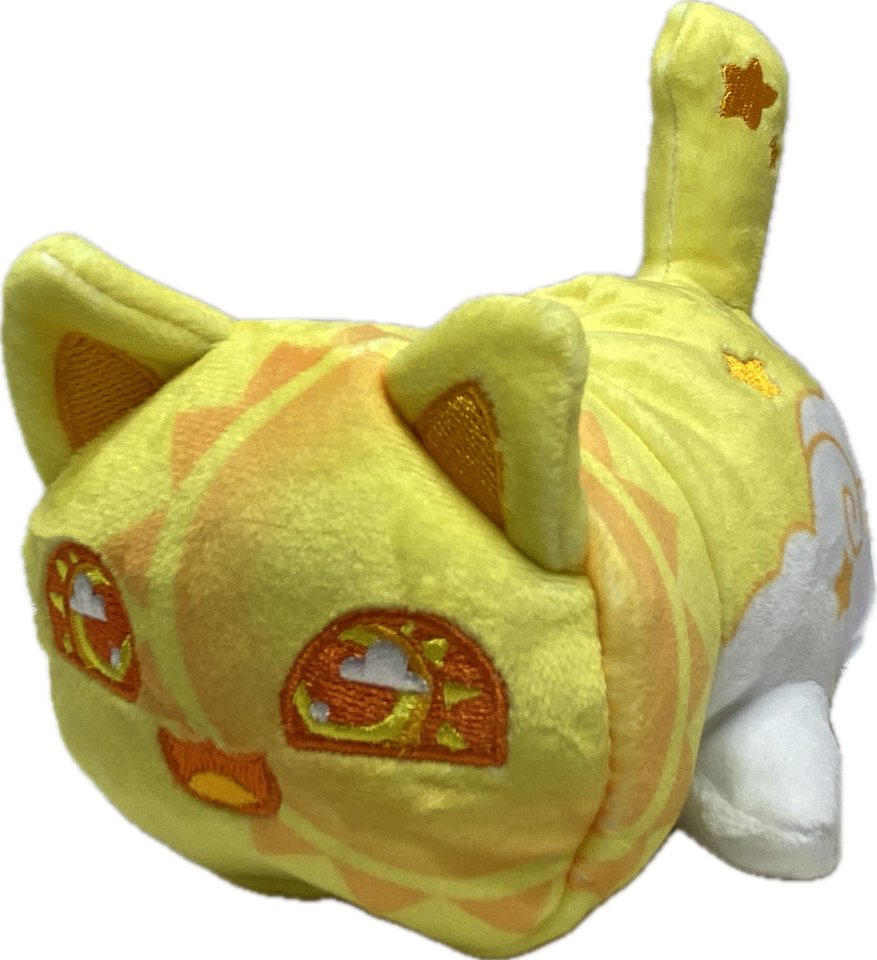 Aphmau MeeMeows Mystery Plush 6" Sun Cat Litter 4 Celestial Series 2023 ...