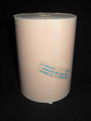 Gould 5.18" x 275 Ft 2-Channel Pressure Ink Recording Chart Paper ...