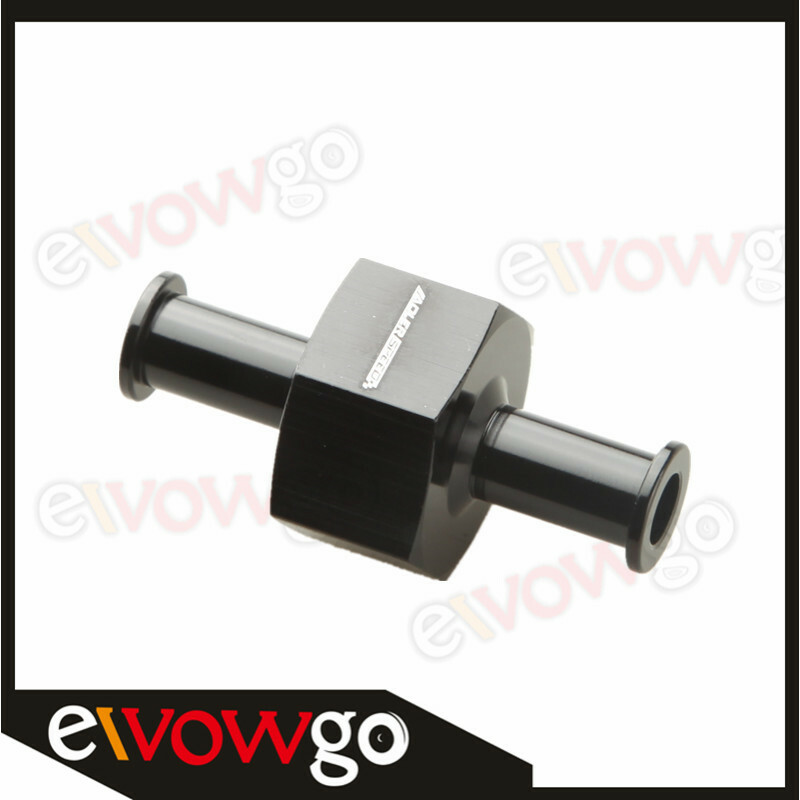 Contour Gauge Aluminum 8mm Pressure Gauge Inline Barb Fuel Oil Fitting ...