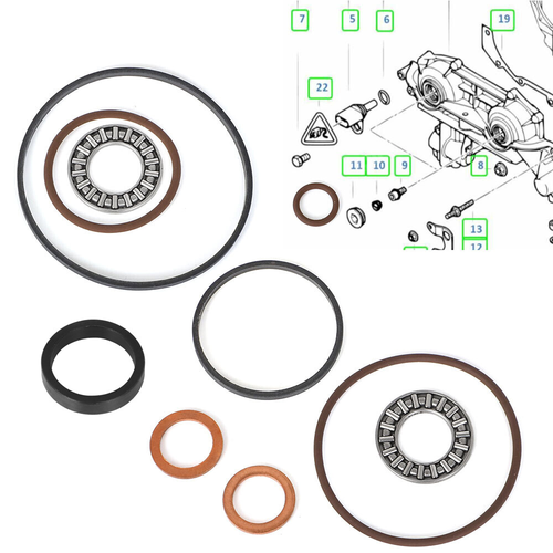Dual VANOS O-Ring Seal Rebuild Kit BMW E46 M52tu M54 E36 E39 E60 E65 Z4 ...