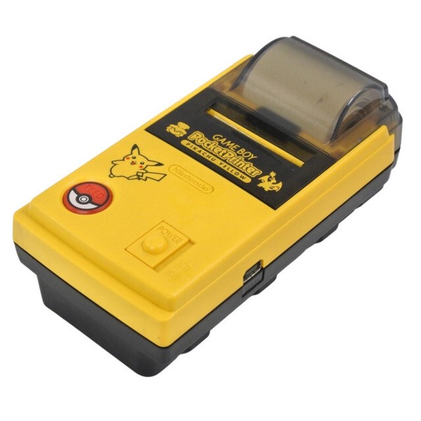 Pocket Printer Pikachu Yellow (Nintendo Game Boy Color, 1998) for sale ...