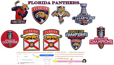 FLORIDA🏒PANTHERS Hockey Patches Iron,sew(Select options) Thai by USPS ...