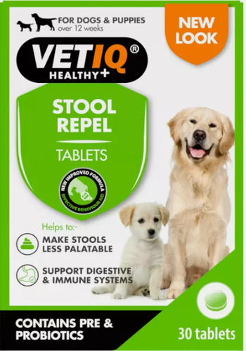 *Vetiq Stool Repel Deters eating Faeces (poo) Stool Firm for Firmer ...