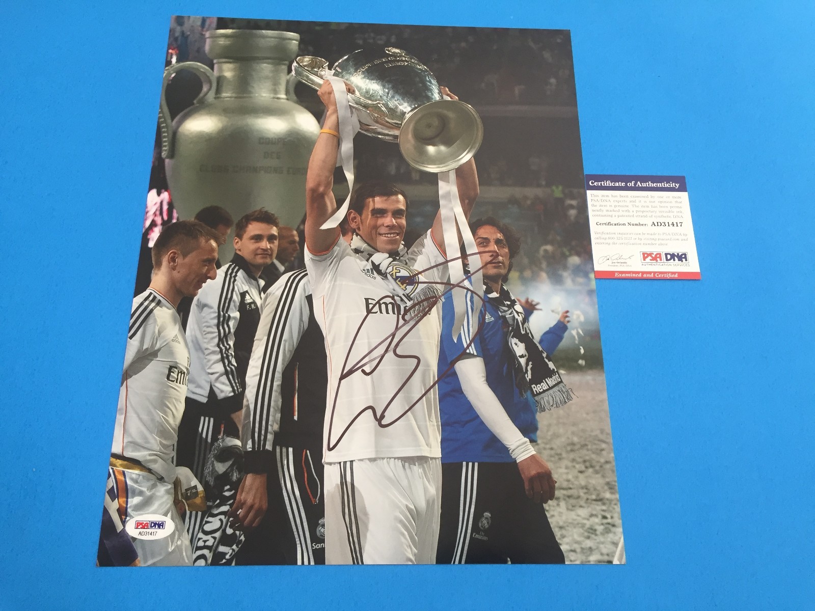Real Madrid CF 100% Authentic Signed Memorabilia