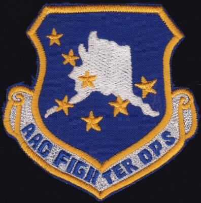 USAF Alaskan Air Command Fighter Operations Patch Q-3 | eBay