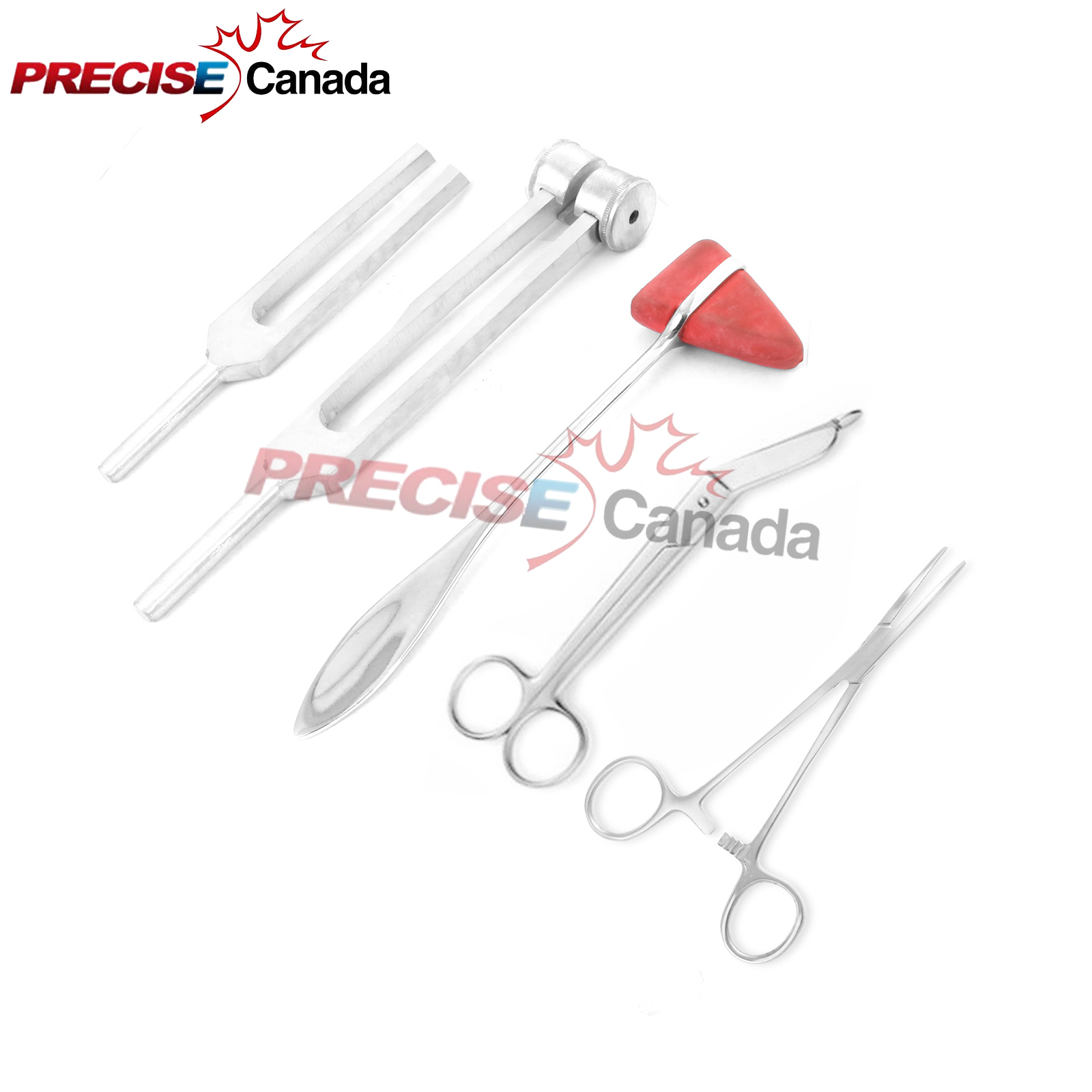 5 PIECE MEDICAL KIT - DIAGNOSTIC EMT NURSING SURGICAL EMS STUDENT ...