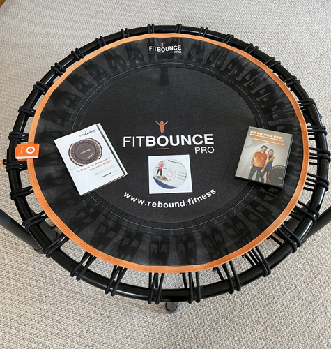 Fit Bounce Pro Rebounder II with Handle Bar, Intro and Workout DVDs included | eBay