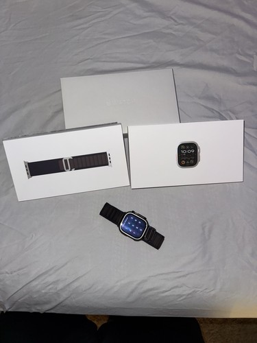Apple Watch Ultra 2 A2986 49mm GPS LTE Unlocked Natural Titanium | eBay