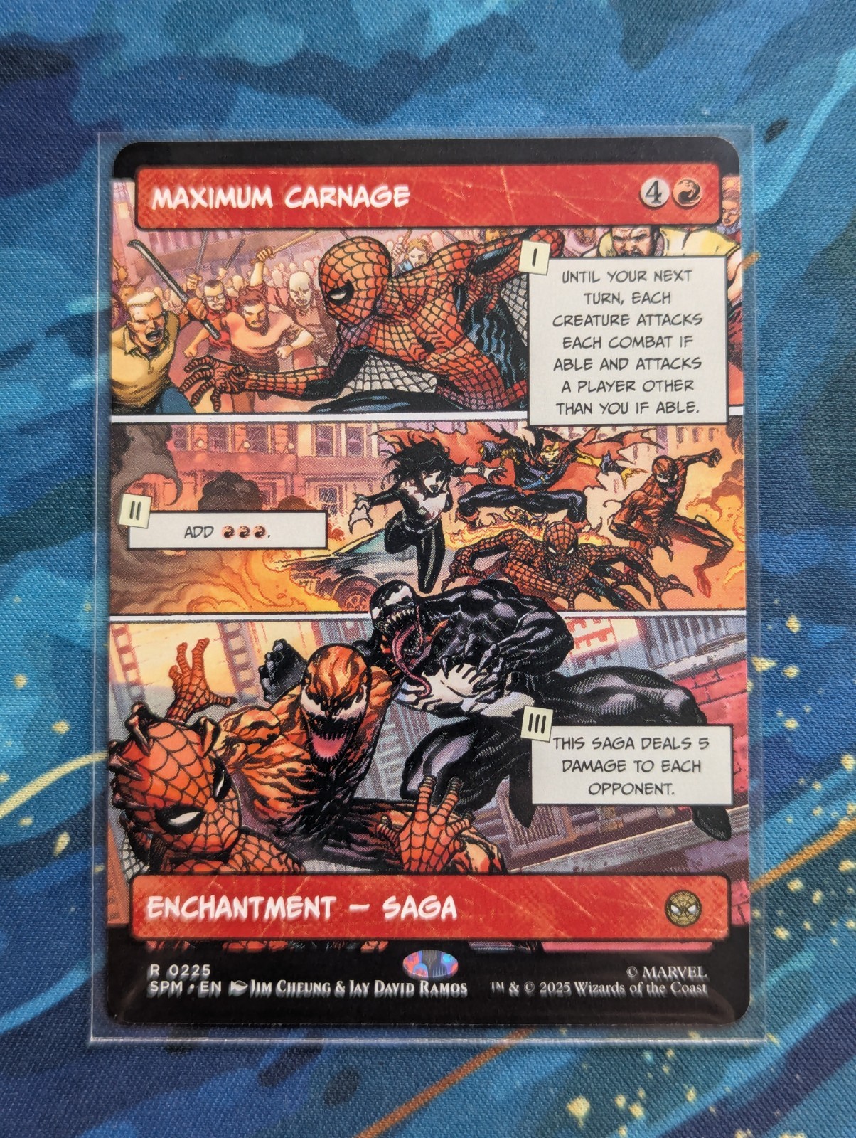 MTG Maximum Carnage SHOWCASE - NM - Marvel's Spider-Man SPM | eBay UK