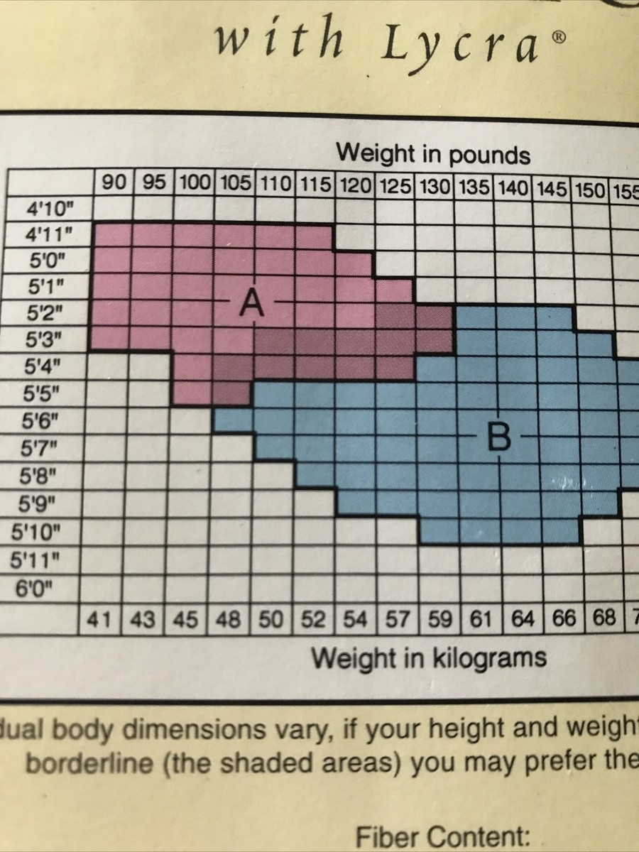 Jaclyn Smith Size Chart