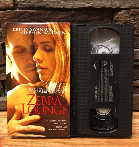 Zebra Lounge (VHS, 2002) Kristy Swanson, Stephen Baldwin 43396076648 | eBay
