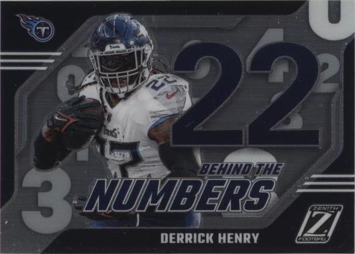 2023 Panini Zenith - Behind the Numbers Derrick Henry #7 for sale ...
