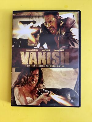 VANISH (DVD 2014) TONY TODD DANNY TREJO - LIKE NEW CONDITION FAST FREE ...