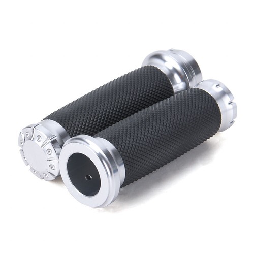 2X 1" Motorcycle Handlebar End Hand Grips for Harley Dyna Softail ...