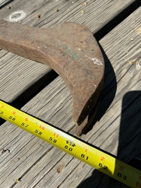 Vintage Iron Railroad Claw Bar Spike Puller & Pry Bar Steel Tool ~ 60 ...