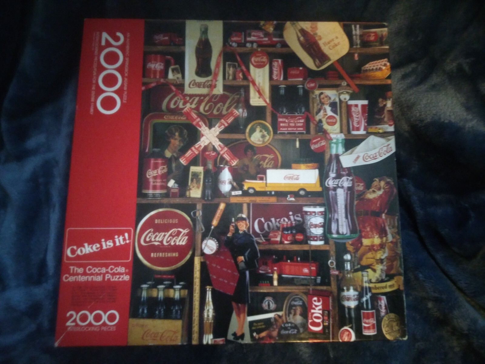 Vintage Springbok,Coke is it! The Coca-Cola Centennial 2000 Piece ...