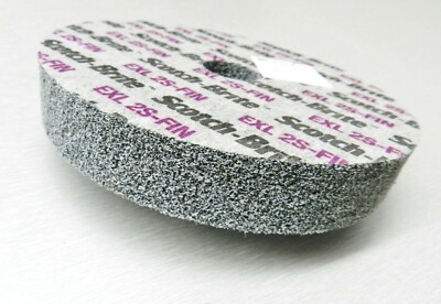 3M Scotch-Brite EXL 2S-FIN Unitized Wheels 6x1x1" Deburring Surface ...