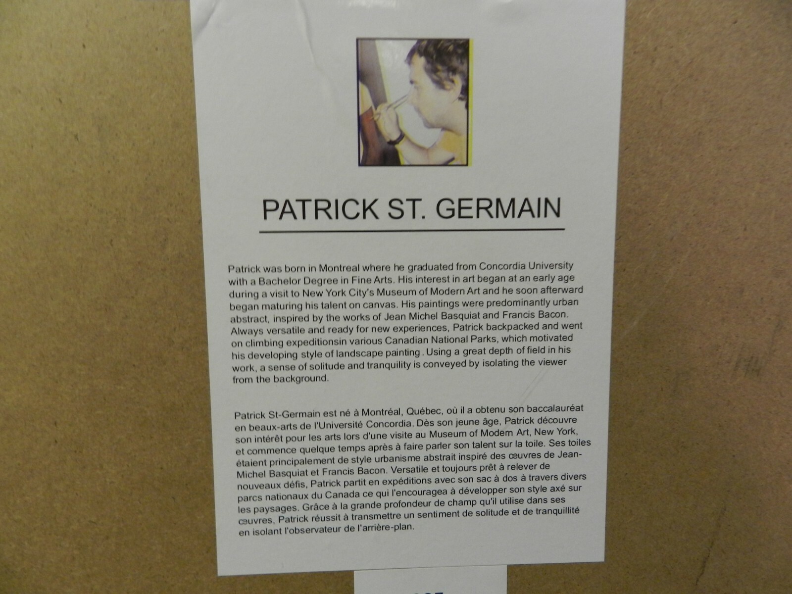 RARE BLOCK ART, 40 X 40 X 2, 3 D, FRAMED PAINTING SIGNED BY PATRICK ST ...