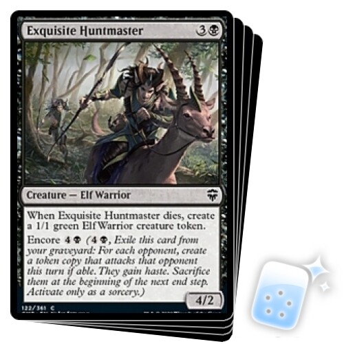 Exquisite Huntmaster X4 M/NM Magic: The Gathering MTG Commander Legends ...