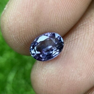 1.38 Cts CERTIFIED!! | natural loose|Sapphire | Brownish Violet | Oval ...