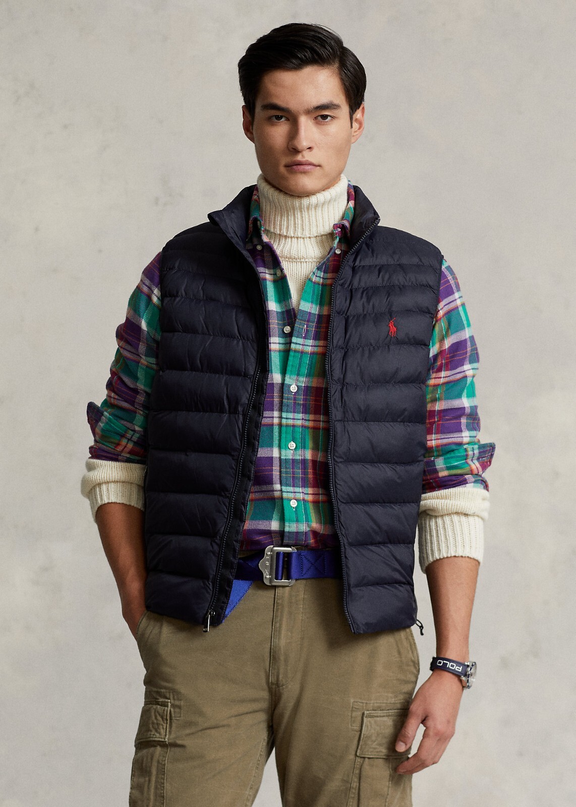 Polo Ralph Lauren Packable Quilted Puffer Jacket Vest Lightweight ...