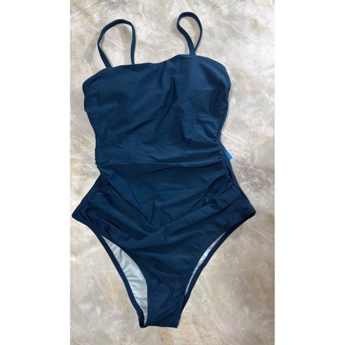 Cupshe One Piece Swimsuit Ruched Tummy Control Square Neck Bathing Suit ...