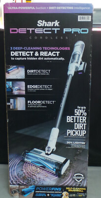 Shark Detect Pro Cordless Vacuum IW1120 BRAND NEW | eBay
