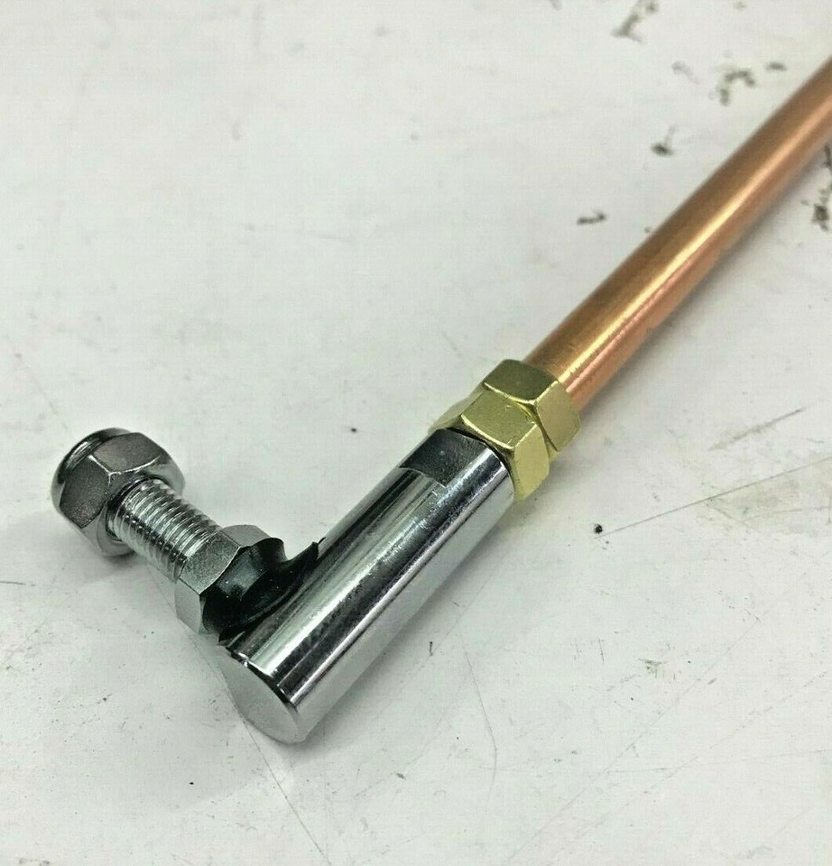 COPPER SHIFT ROD HARLEY SOFTAIL 86-96 linkage shifter link brass chrome ...