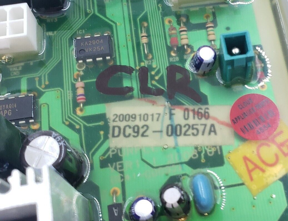Genuine Samsung Dryer Control Board DC92-00257A Same Day Ship & 60 Days ...