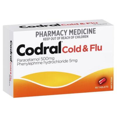 Codral PE Cold & Flu Tablets 48 Pack | eBay