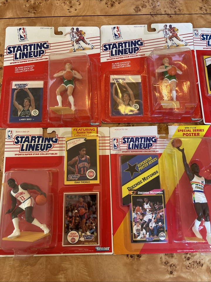 Kenner Starting Lineup Basketball Figures (x8), 1988-1992 | eBay