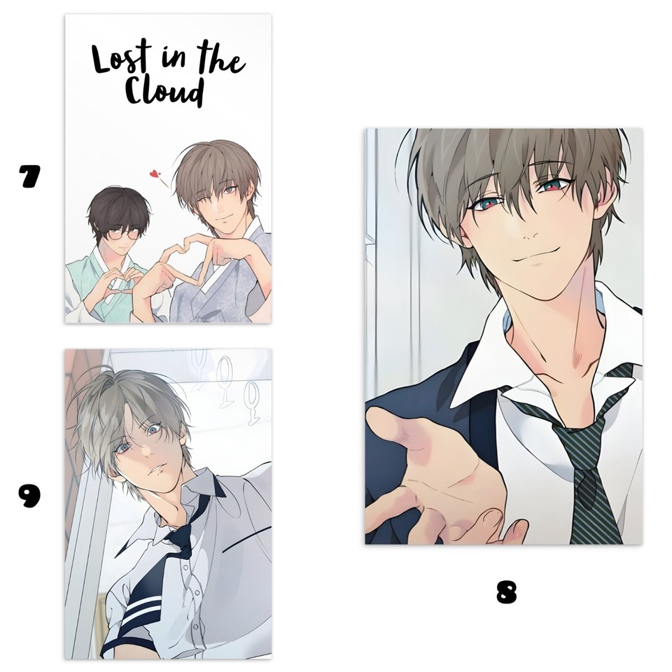 Lost in the Cloud Manhwa Cirrus Skylar BL Manga Comic Print Yaoi ...