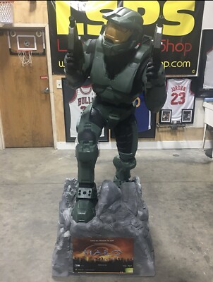 Life Size HALO Master Chief 1:1 Statue | eBay