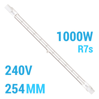 Satco S4199 1000W 240V CL Clear 254MM T3 Recessed SC R7s 2900K Warm ...