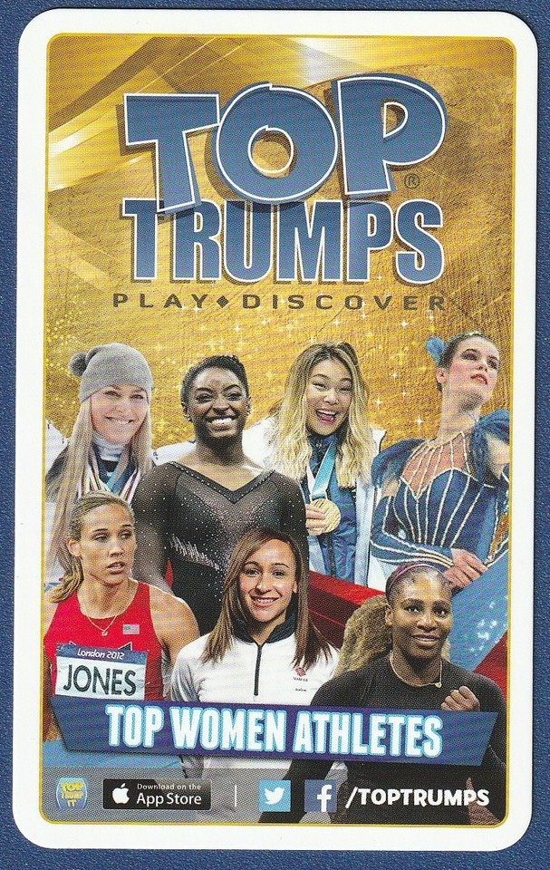 HILARY KNIGHT 2020 Top Trumps Top Women Athletes Game Card Ice Hockey ...