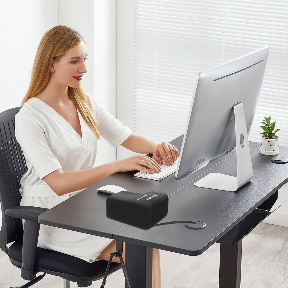 USB Stress Relief Office Gadget Pillow for Back Pain Big Key Button ...