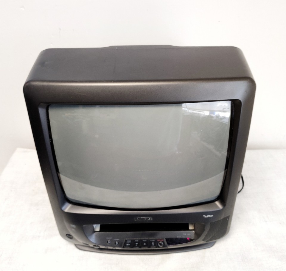 Matsui TVR185T 14” CRT TV With Scart Input Retro Gaming Vintage | eBay UK