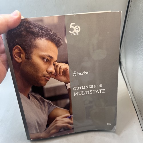 2019 - 2020 Barbri Bar Exam Review Outlines for Multistate Paperback | eBay