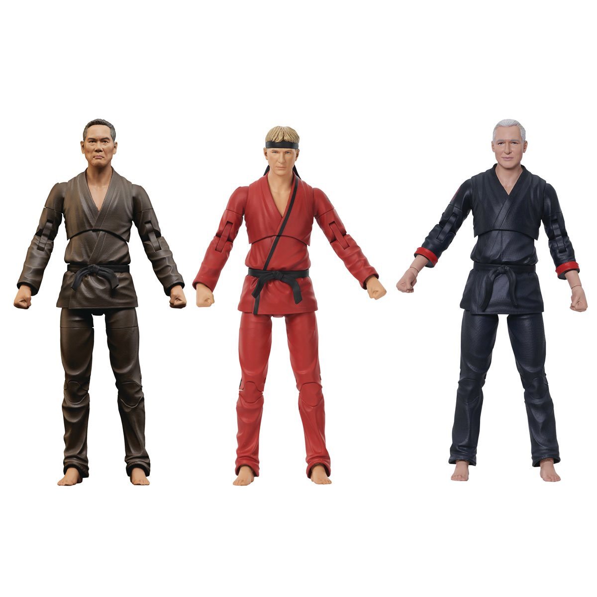 Cobra Kai Set Action Figures Johnny Lawrence Chozen Toguchi Terry ...