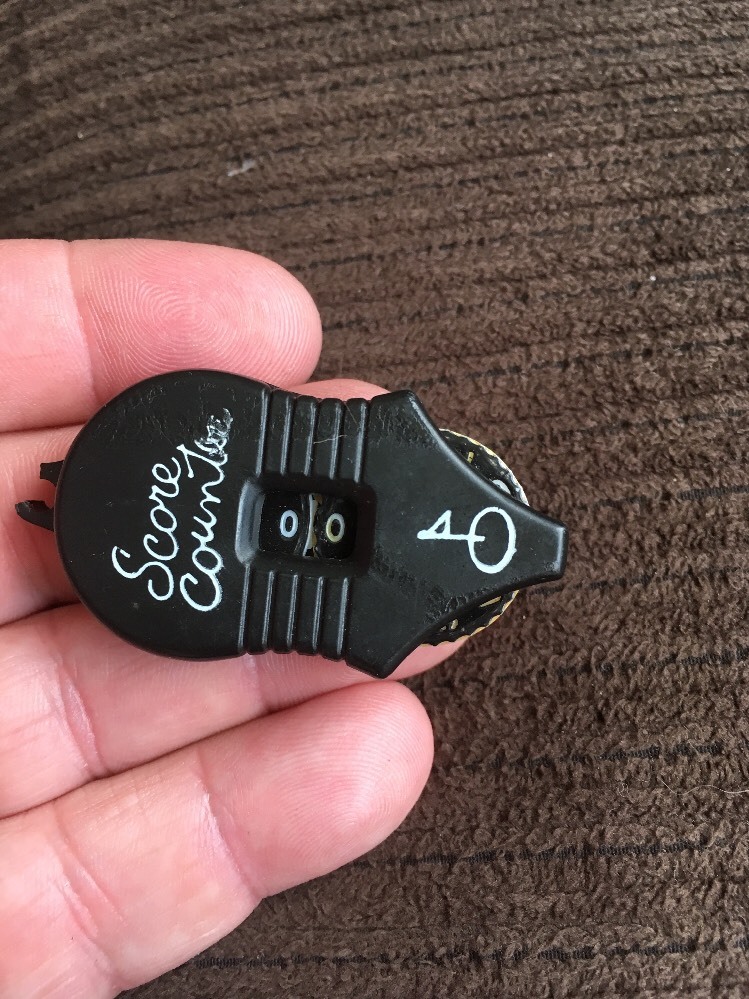 Vintage Golf Score Counter Keychain Fob Hong Kong Up To 99 | eBay