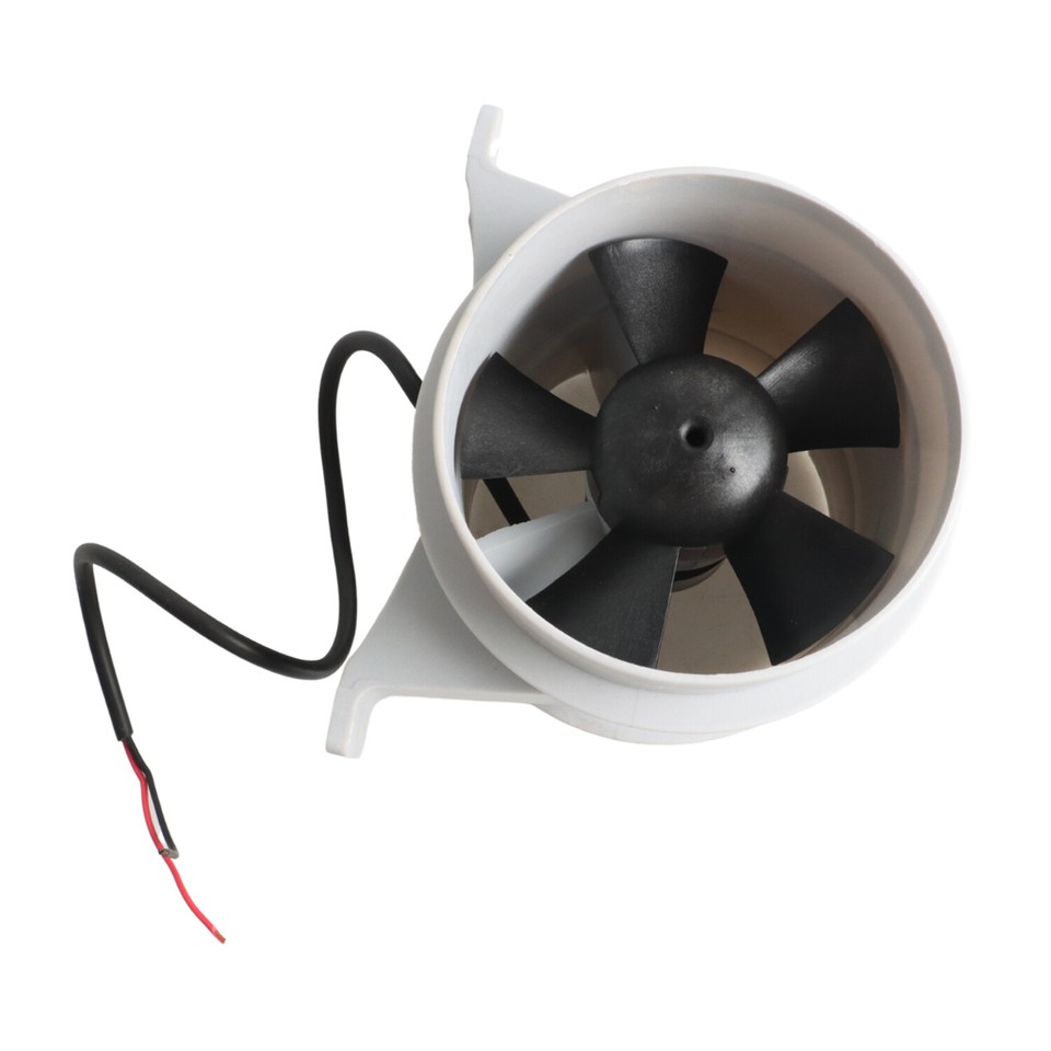 4" In Line Blower 12V Cabin Ventilation Bilge Cool Fan for Marine Boat ...