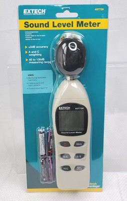 Sound & Audio Measurement - Extech Sound Level Meter