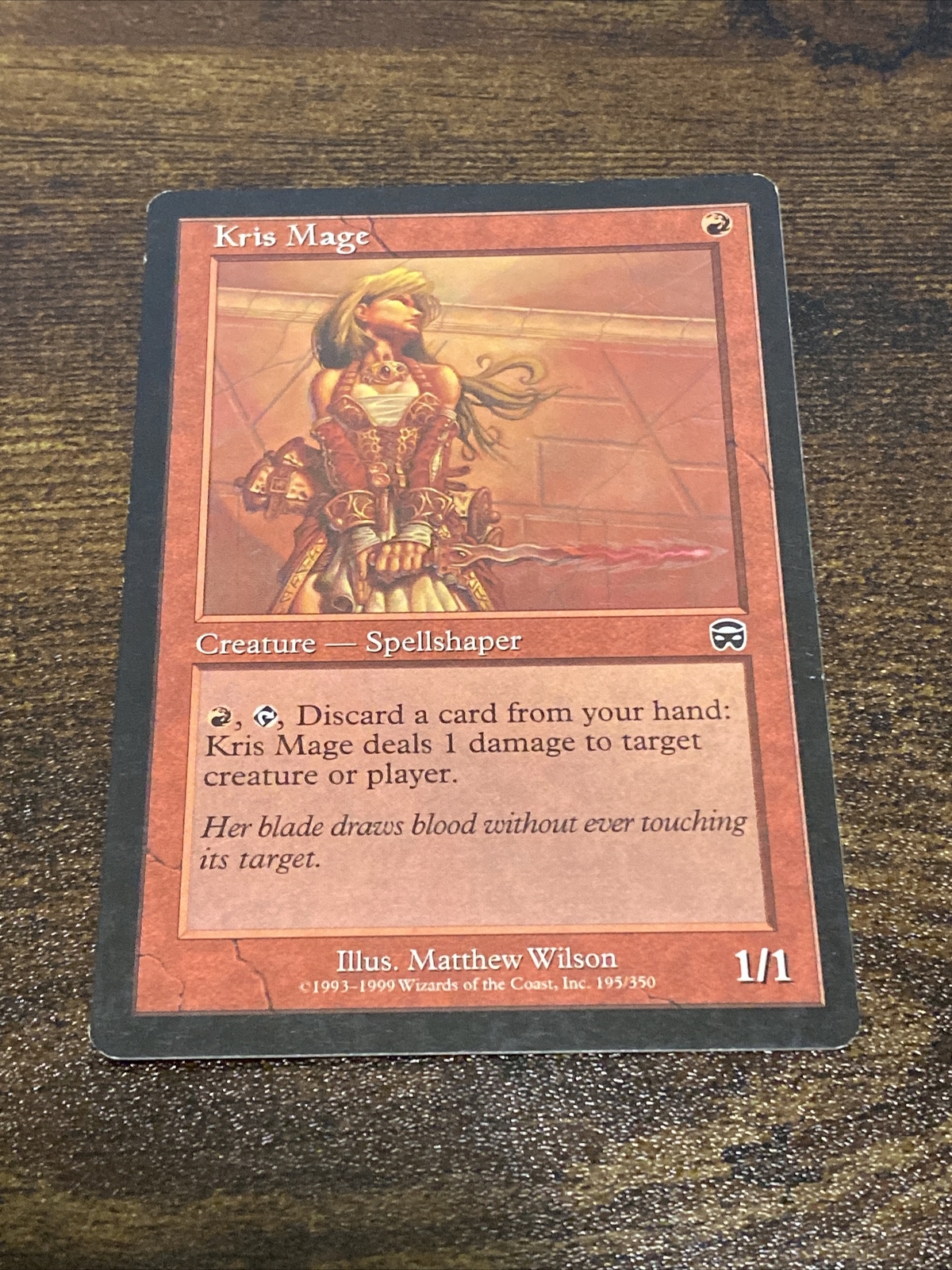 Kris Mage 195/350 Mercadian Masques Magic The Gathering MTG D5679* | eBay