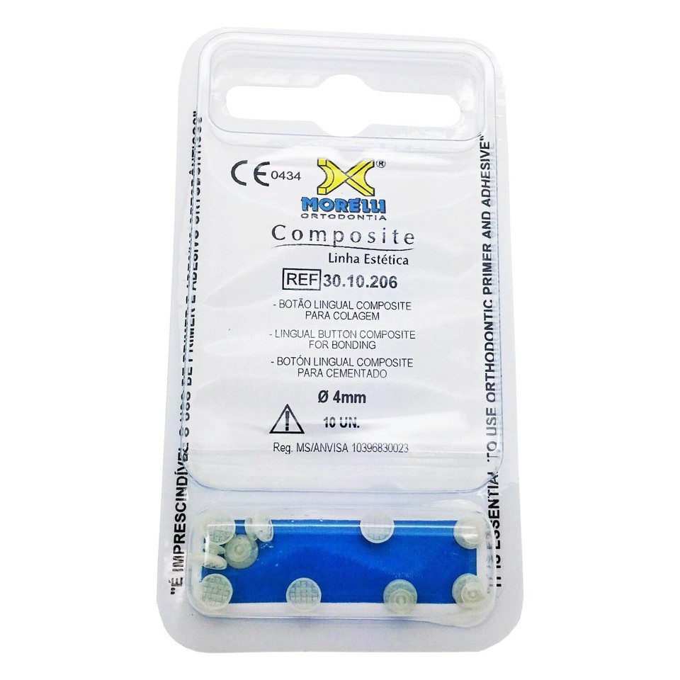 Transparent Orthotodontic Composite Lingual Anchor Buttons Bonding ...